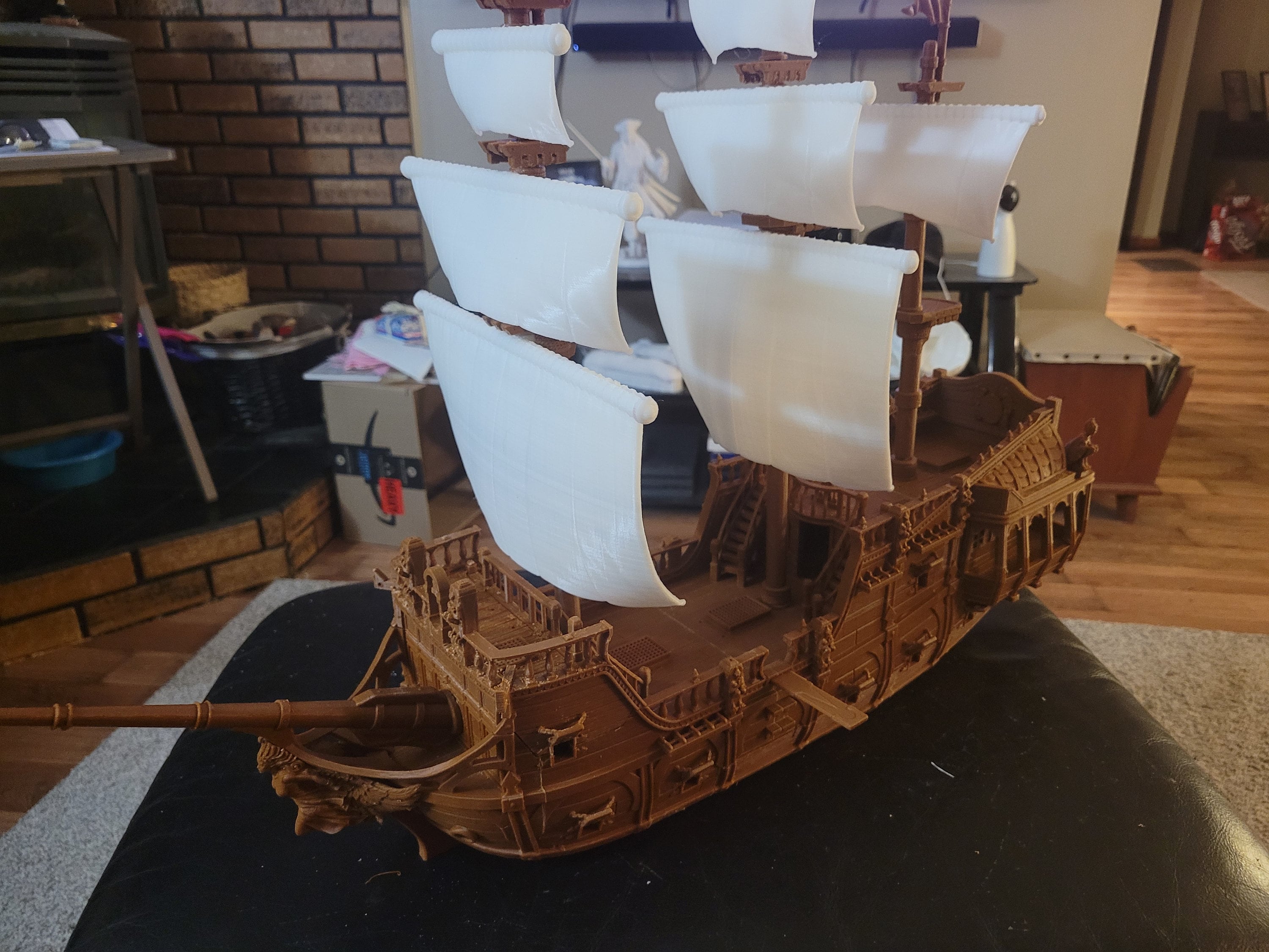 Legendary 3d-printed Pirate Ship: Captivating Nautical Decor for ...