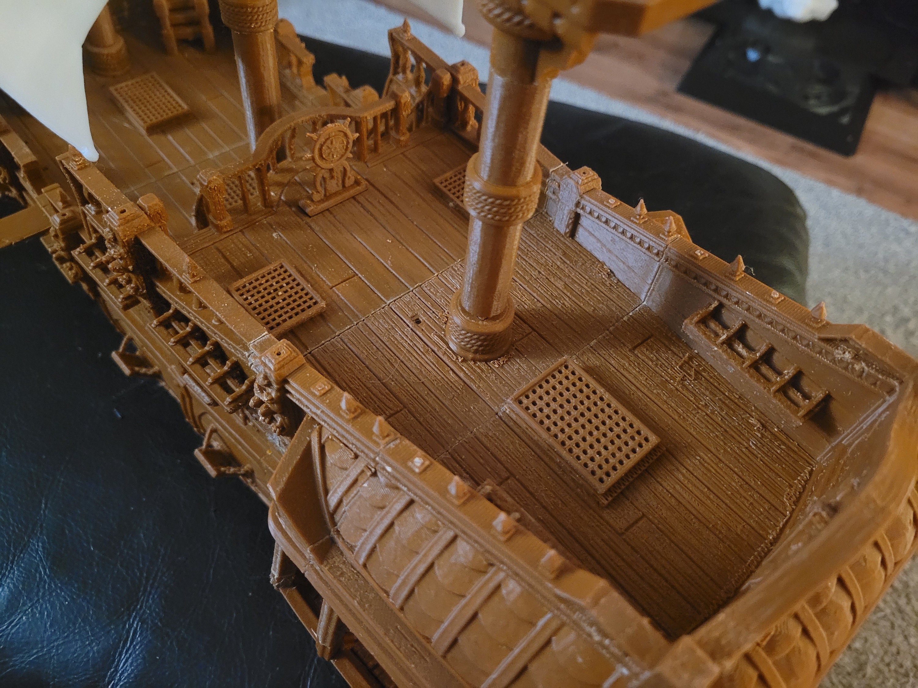 Legendary 3d-printed Pirate Ship: Captivating Nautical Decor for ...