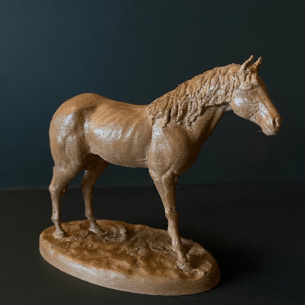 3d Printed Horse Statue - Etsy