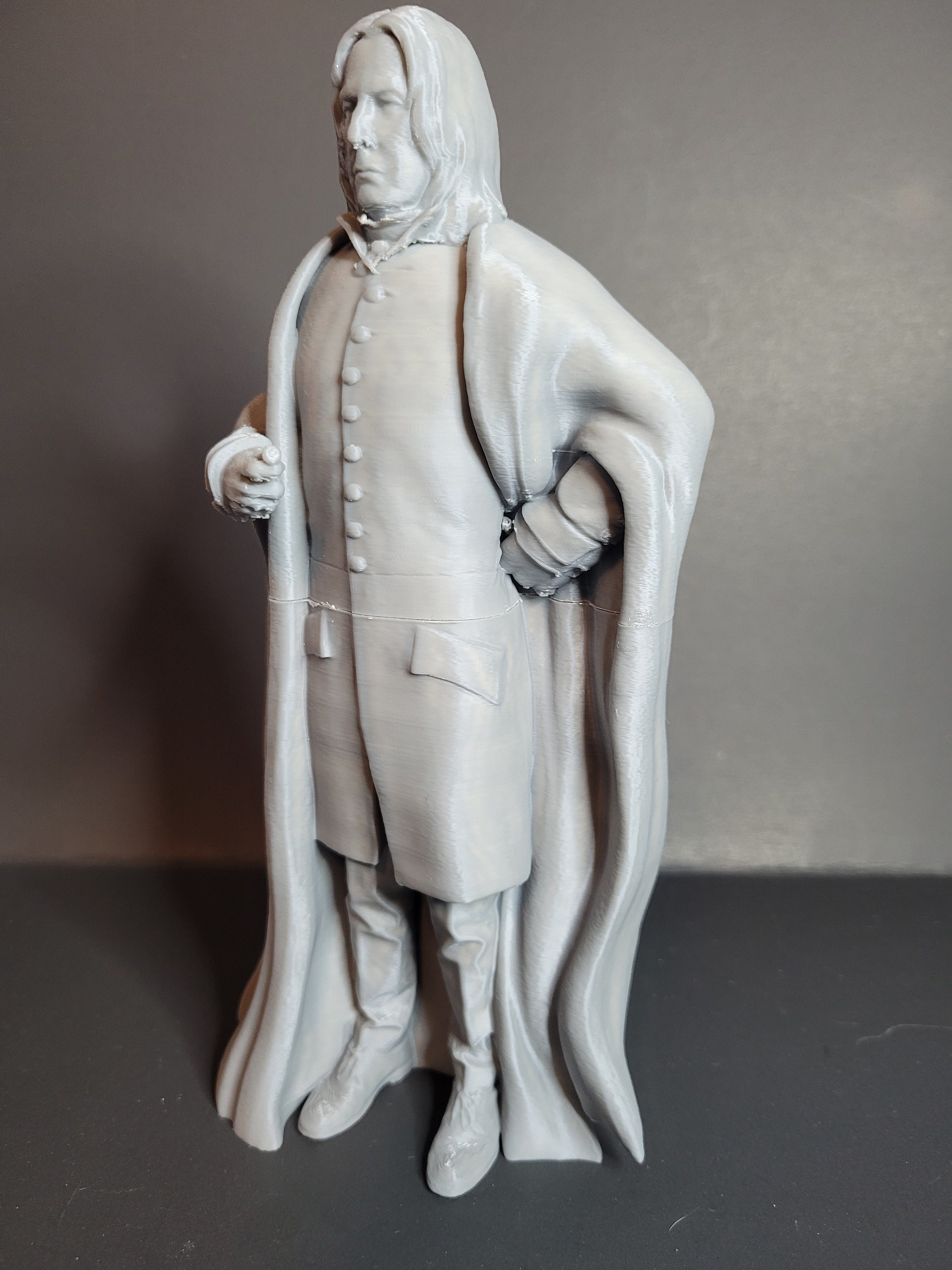 Enigmatic Snape 3D Printed Sculpture - Exquisite Tribute to a Wizarding ...