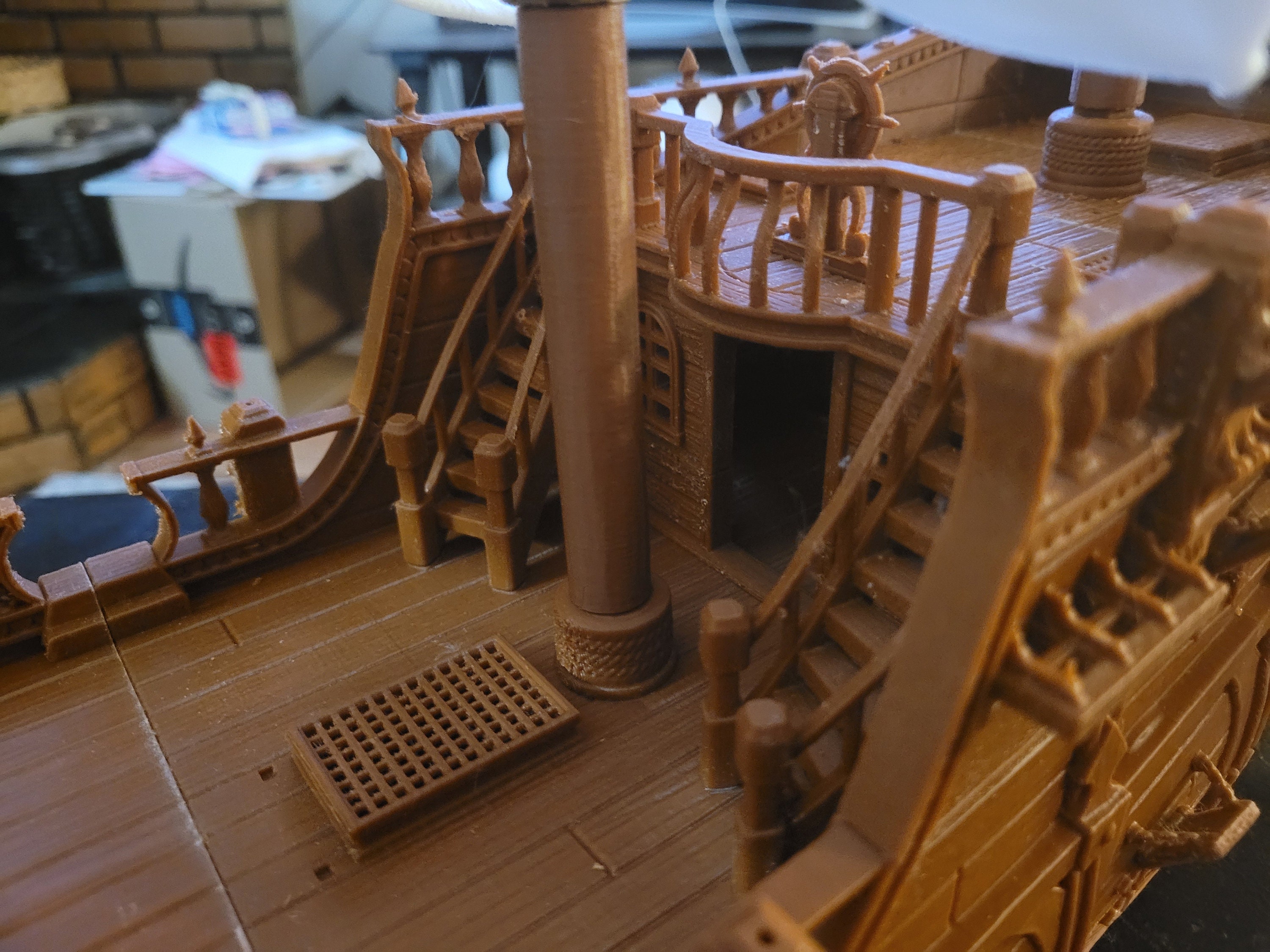 Legendary 3d-printed Pirate Ship: Captivating Nautical Decor for ...