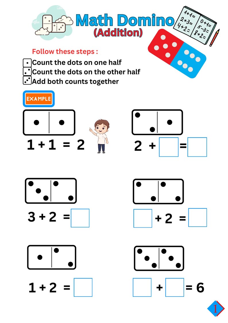 Fun Math Worksheets for Kids | Printable Numbers, Counting & Arithmetic ...