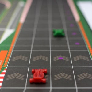 Racing Line Board Game - Etsy