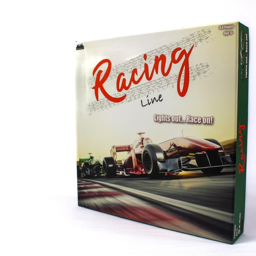 Racing Line Board Game - Etsy