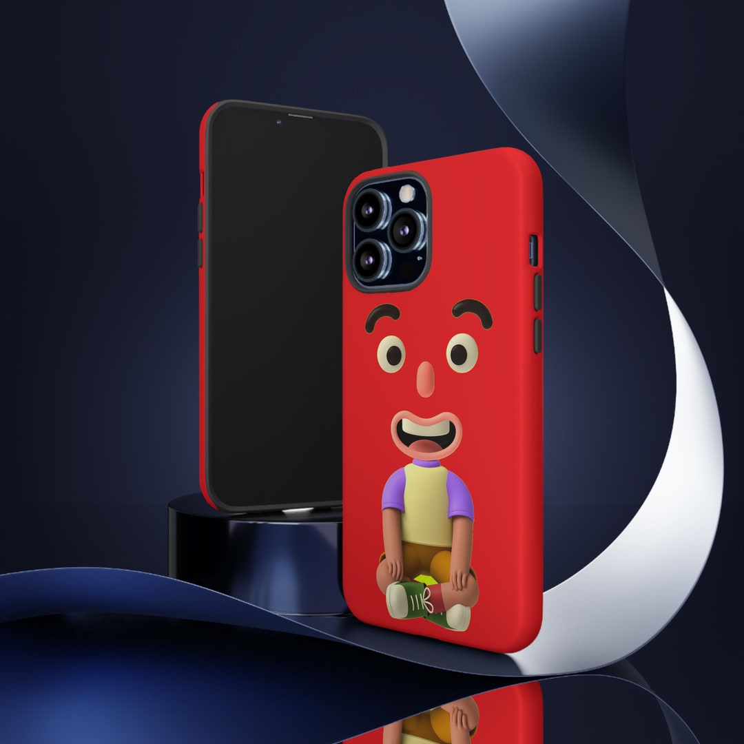3D Red Cute Face for iPhone 13 Pro Max Tough Phone Case iPhone 13 Pro ...