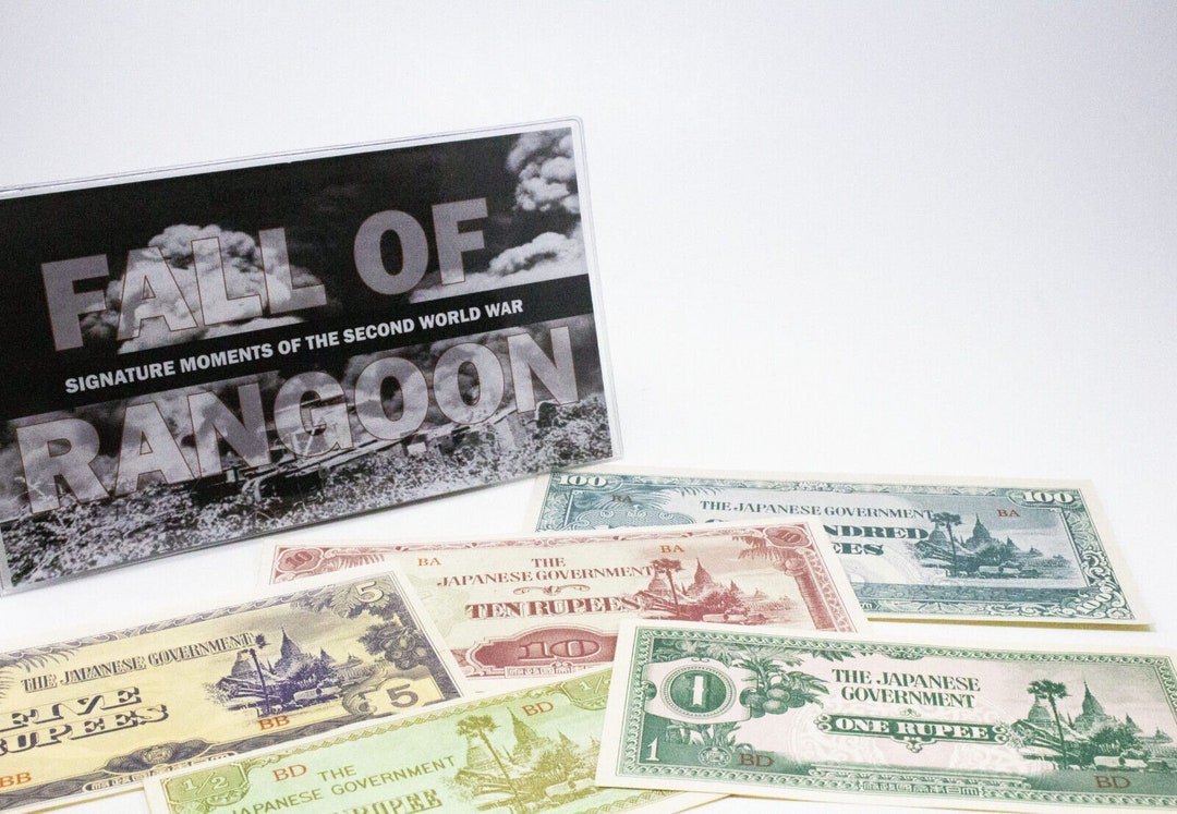 WW2 Fall of Rangoon: Five Japanese Invasion Notes of Burma - COA ...