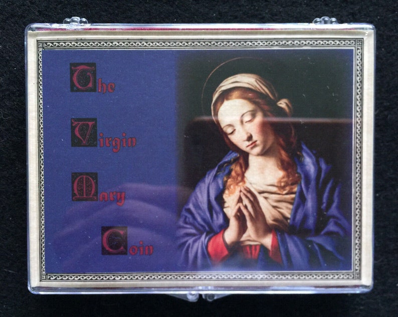 Virgin Mary Coin - Bronze Coin From the Reign of Emperor Arcadius AD ...