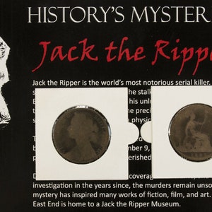 History's Mysteries:jack the Ripper Coin of London Whitechapel COA ...