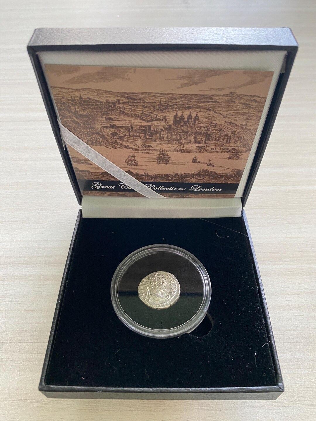 Great Cities Collection London: Ancient SILVER Coin of Septimius ...