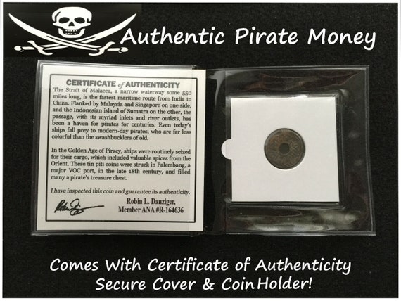 Moneda Pirata Autentica