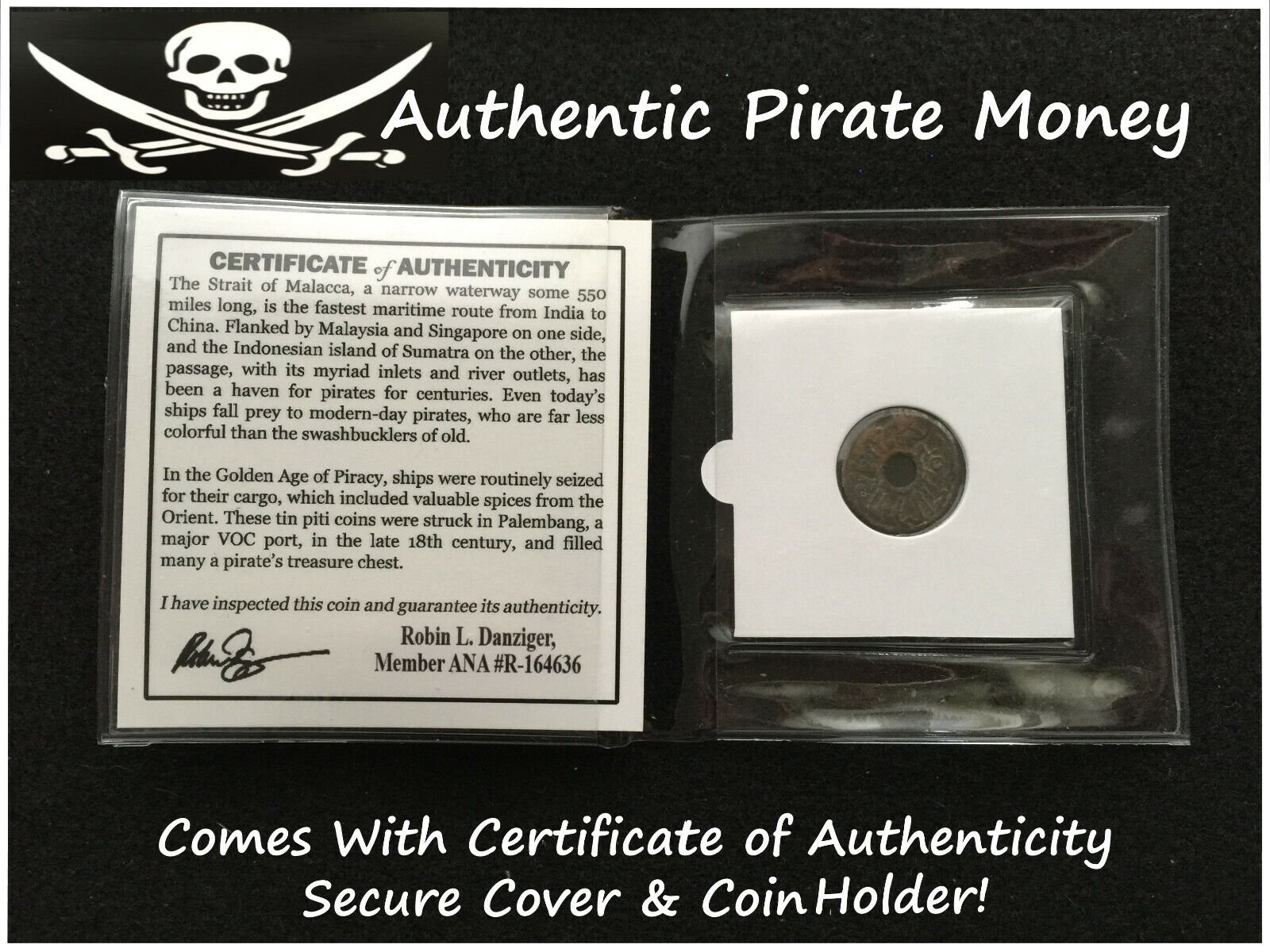 Authentic Pirate Coin From 18th Century Tin Piti Coin Stuck in ...