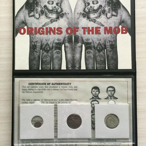 Origins of the Italian Mob A Set of Two Silver Coins and One Copper ...