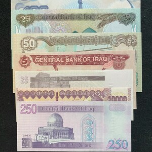 Saddam Hussein: Dictator of Iraq Set of 2 Coins and 7 Banknotes COA and ...