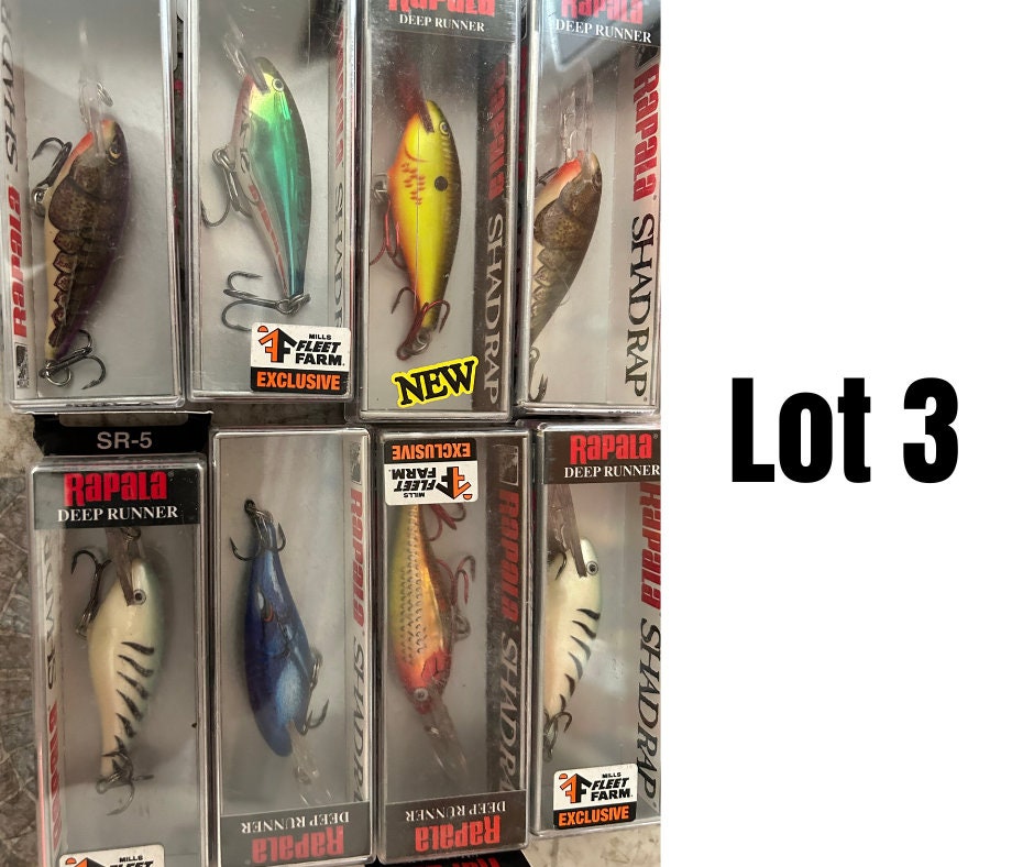 Rapala Shad Raps - Etsy