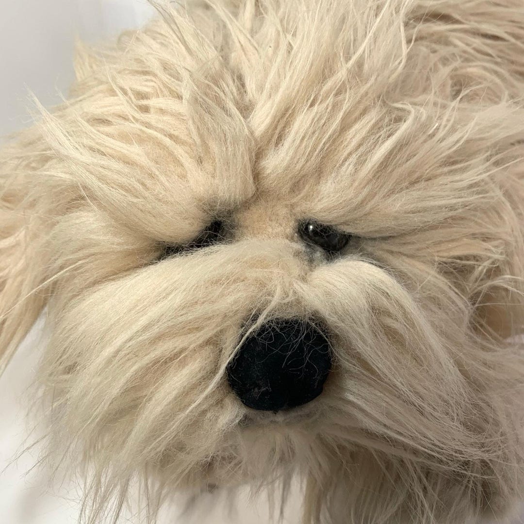 Lhasa Apso , Dakin Artist Collection, Lou Rankin Friends, Plush Dog ...