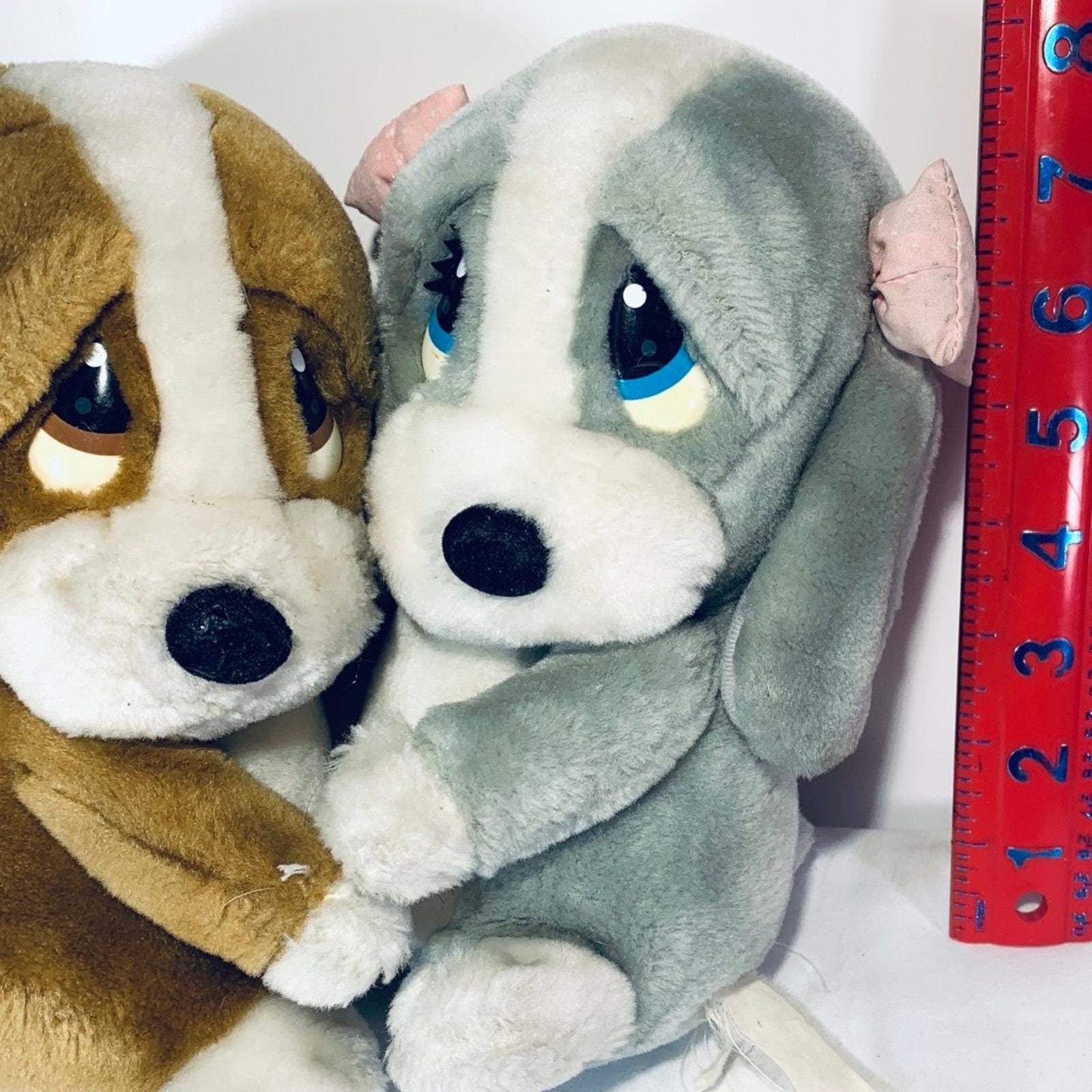 Sad Sam and Honey Holding Hands Couple Vintage Applause Plush Dogs - Etsy