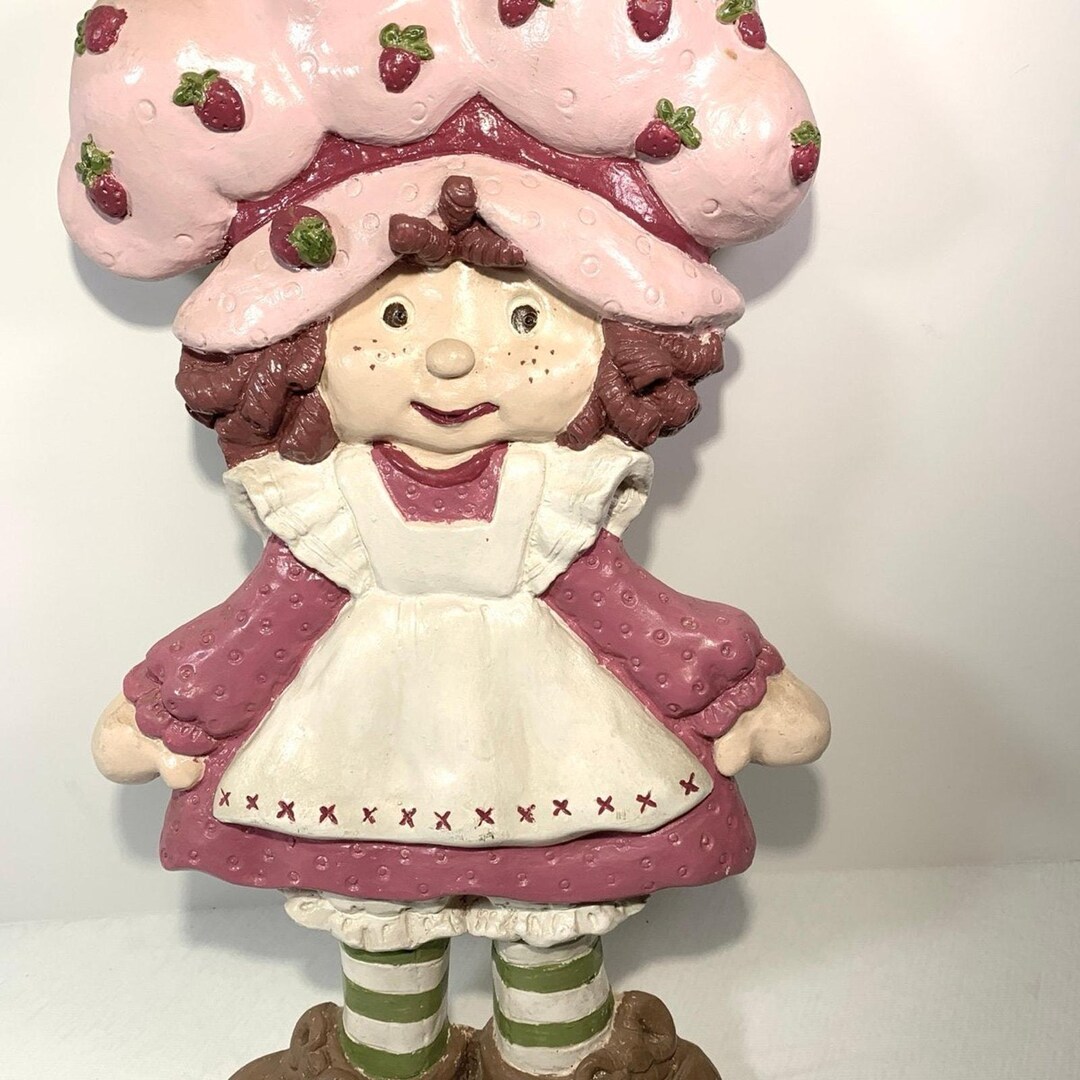 Strawberry Shortcake Vintage Chalk Ware Wall Plaque - Etsy