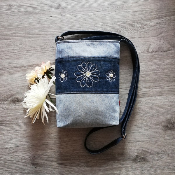 Denim Cross Body Bag - Etsy
