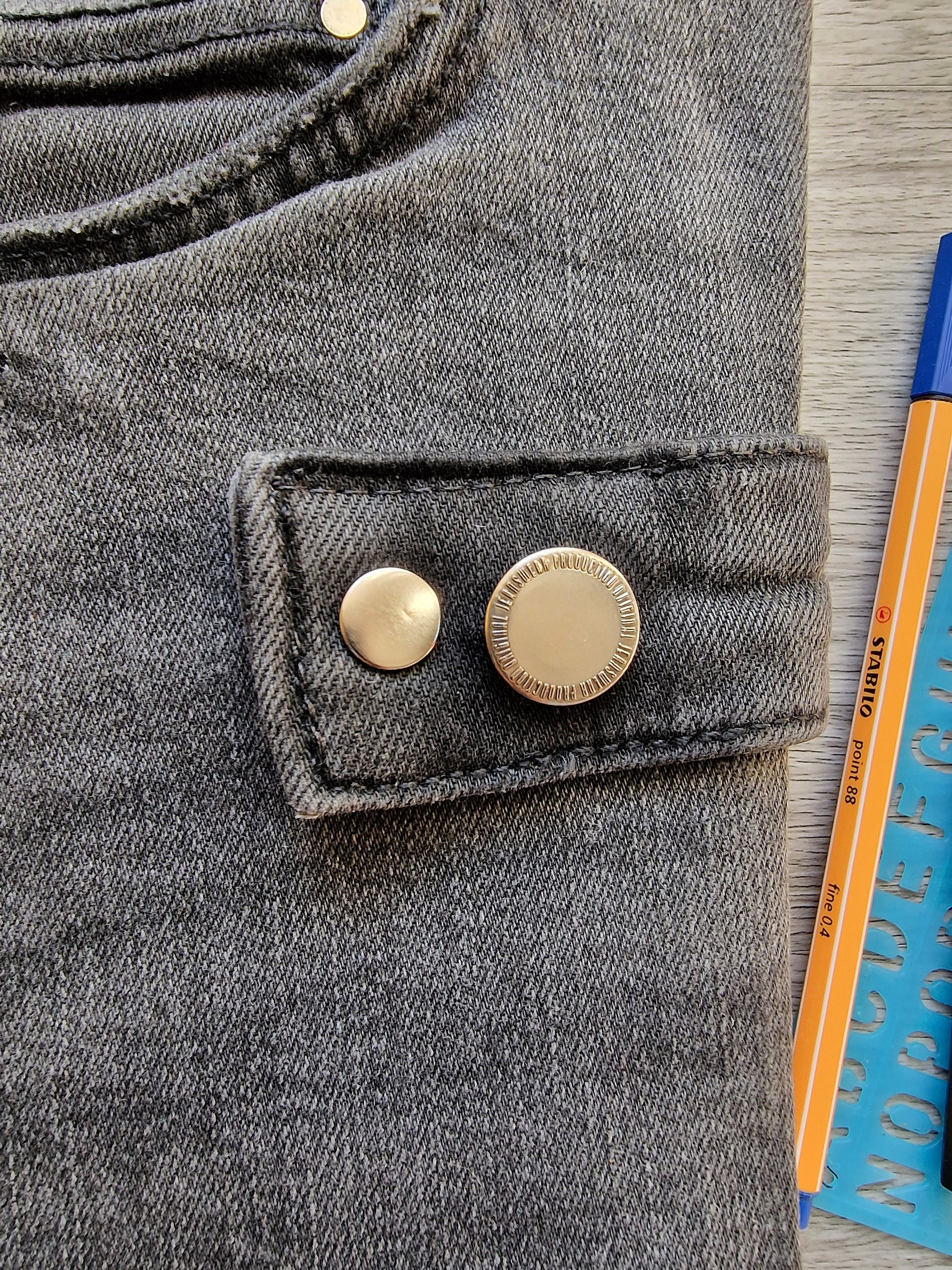 Denim Fabric Book Cover + A5 Notebook, Upcycled Jeans A5 Journal ...