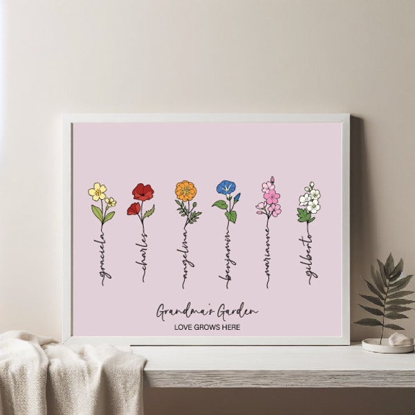 Tattoo With Grandkids Names - Etsy