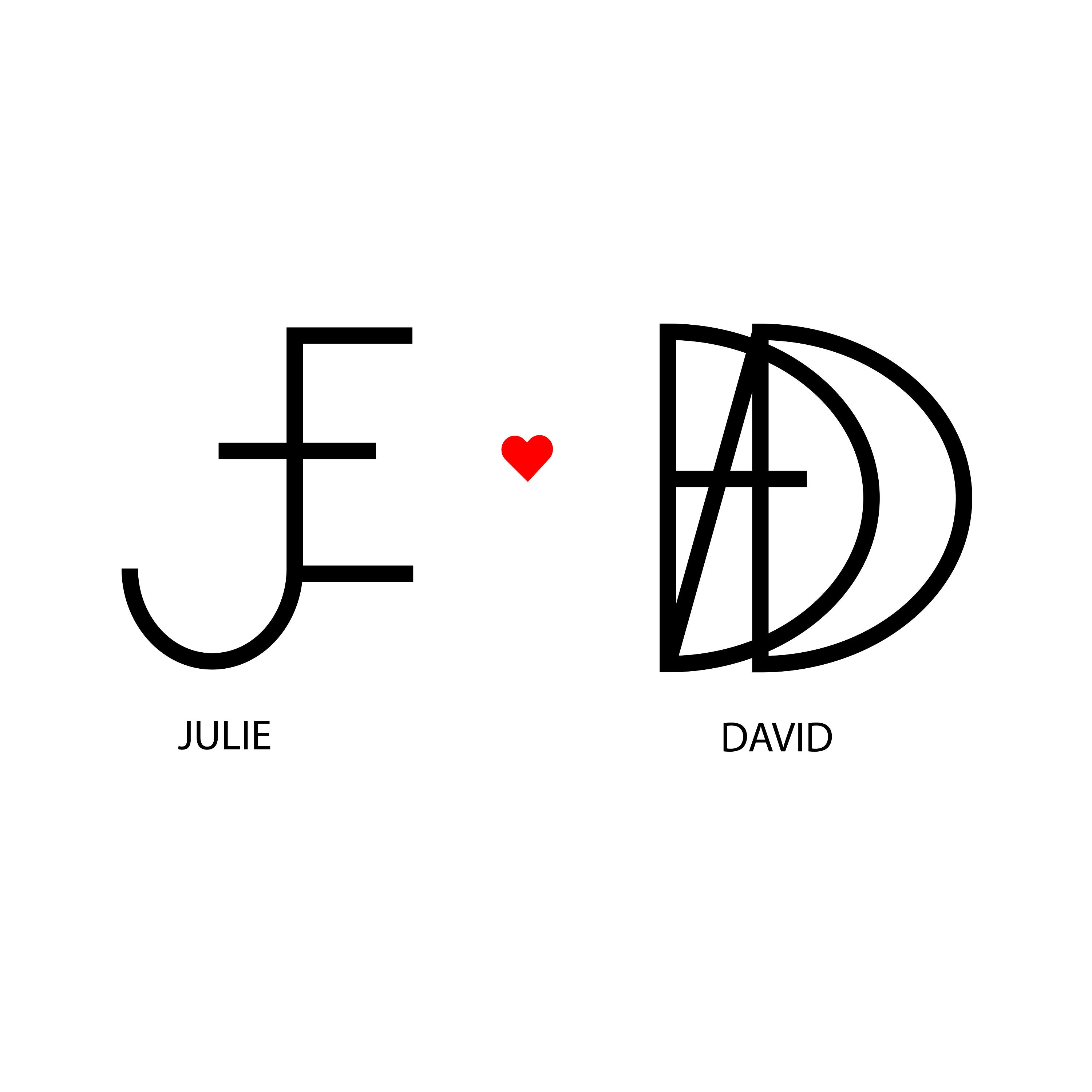 Personalized Tattoo / Letters Logo / Custom Two Names Two Logos ...