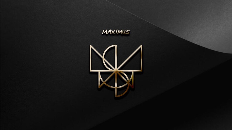 Name Logo | Letter Logo Design | Custom Name Logo Monogram | 3D Name ...