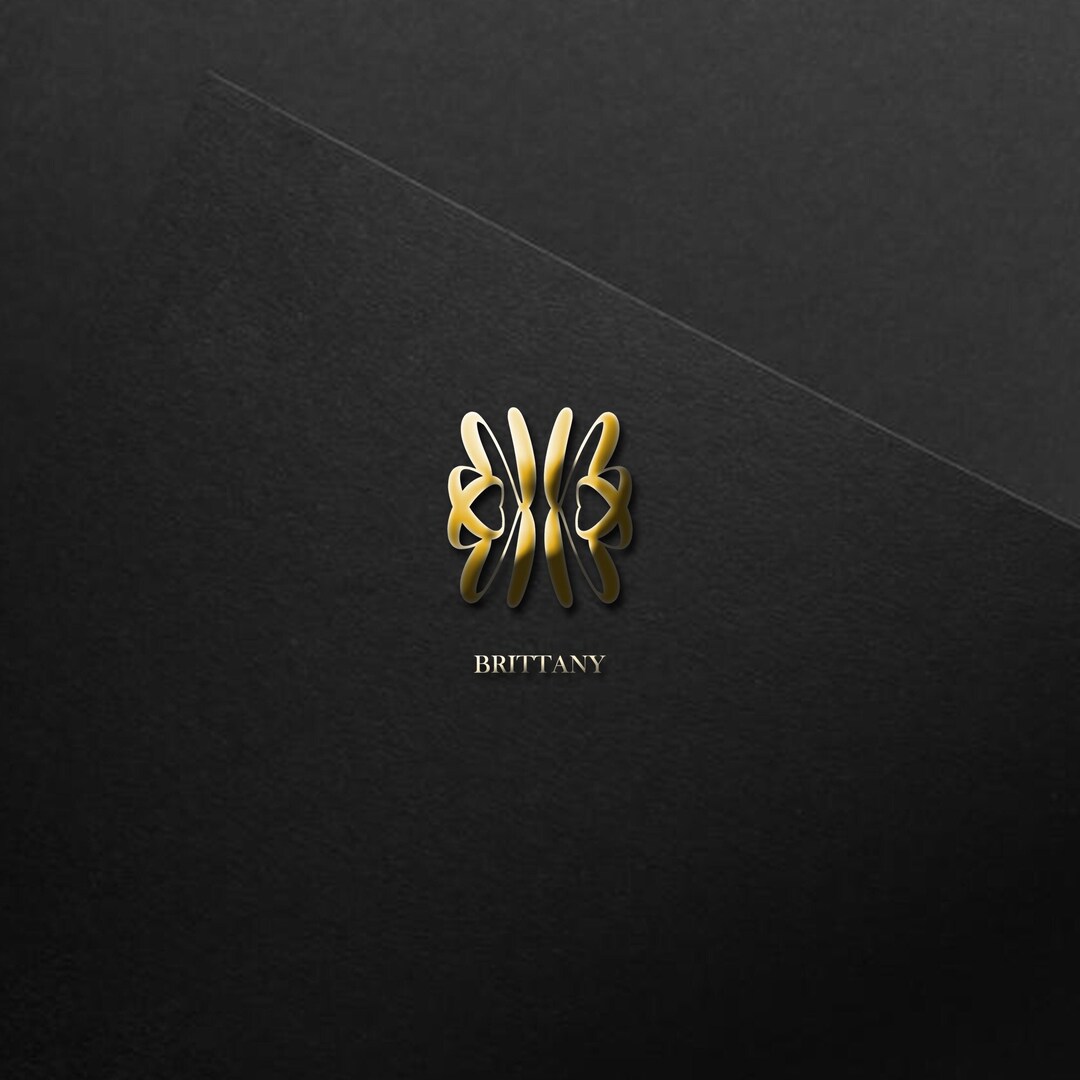 Custom Name Logo Monogram 3D Name Logo Letter Logo Design Gold Emblem ...