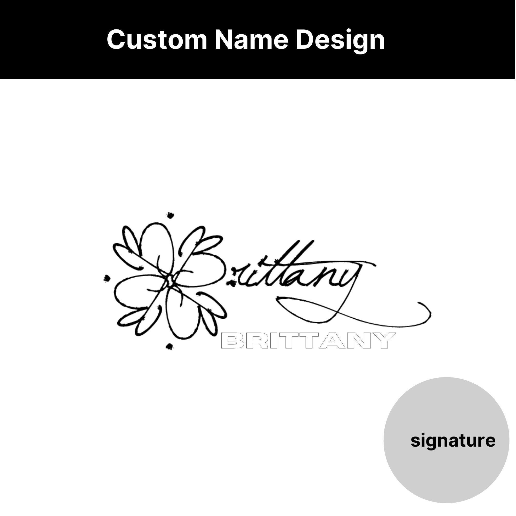 Personalized Name Logo / Signature Design / Letters Design / Digital ...