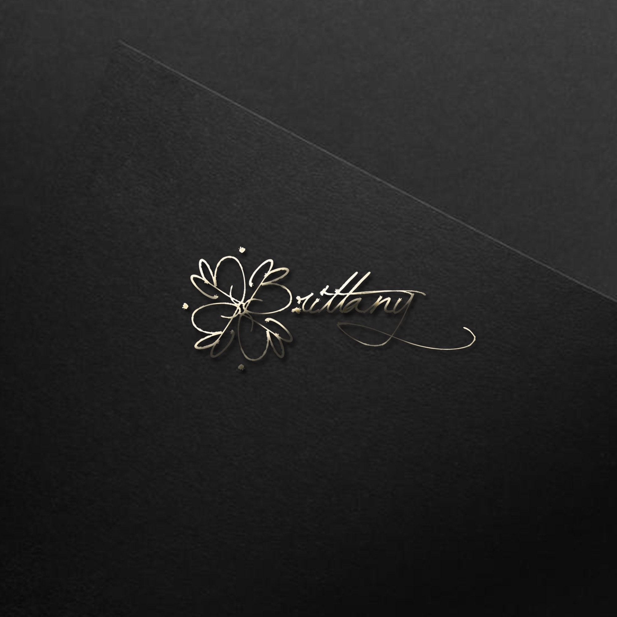 Custom Name Logo Monogram 3D Name Logo Letter Logo Design Gold Emblem ...