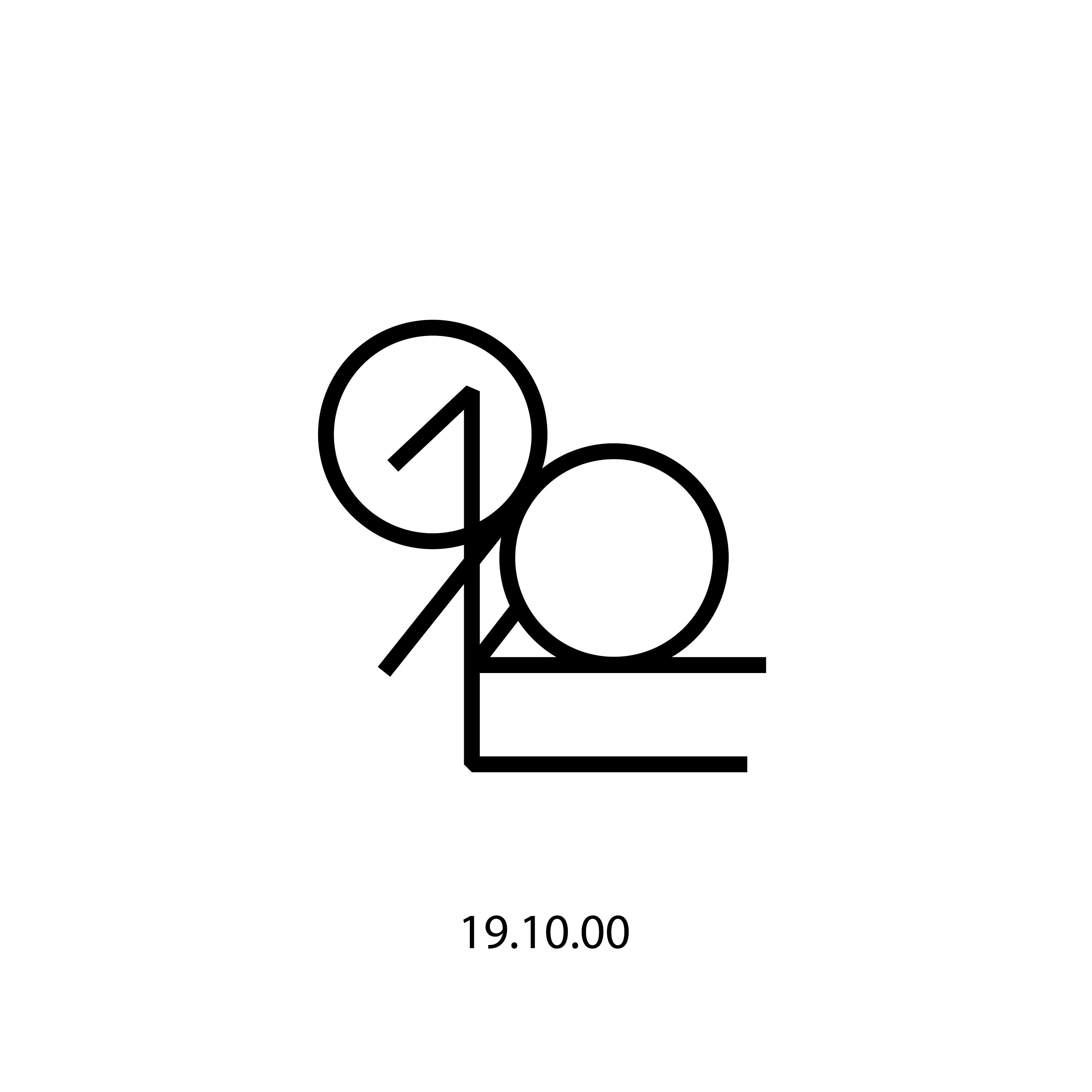 Number Logo, Date and Time Logo, Custom Logo, Personalized Date Tattoo ...