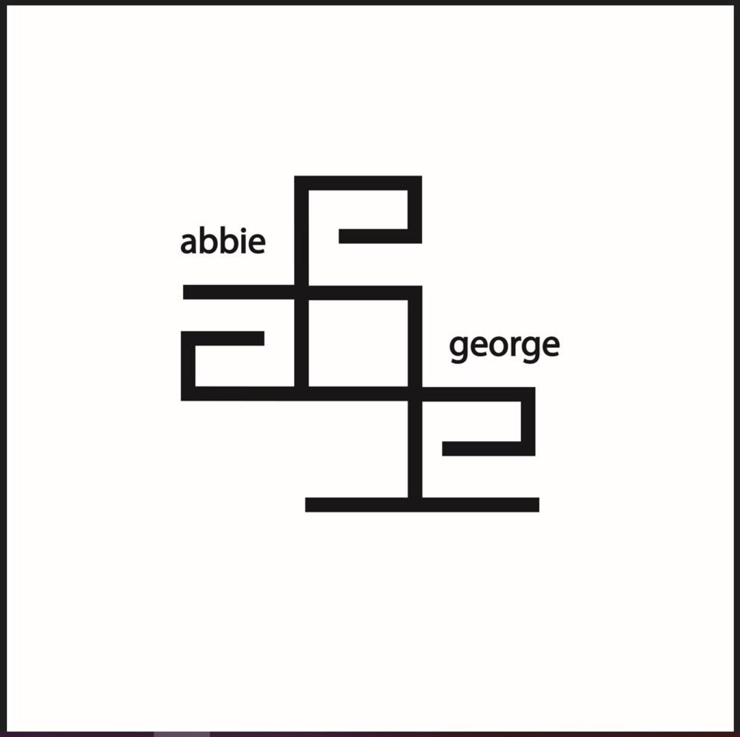 Custom Two Names One Logo / Small Letters Monogram / - Etsy