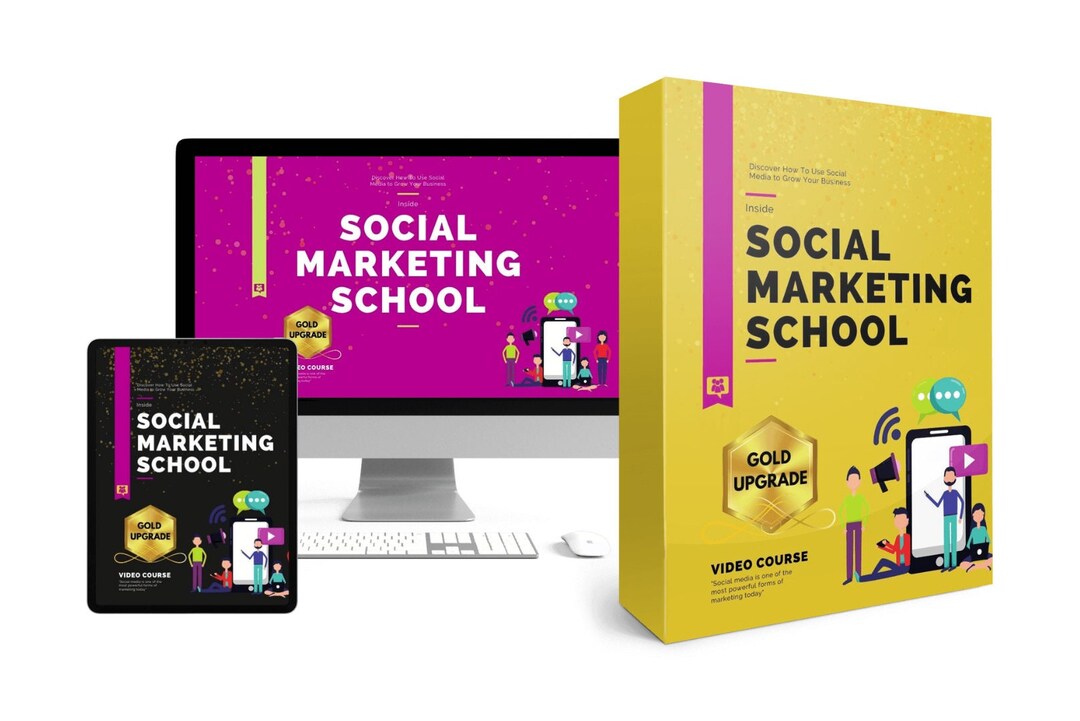 Digital Marketing Course 5 in 1 Bundle - Etsy