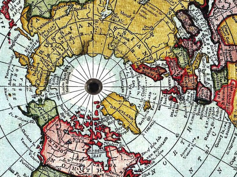 Ales Gleason's Standard Map of the World Remastered - 1892 Flat Earth ...