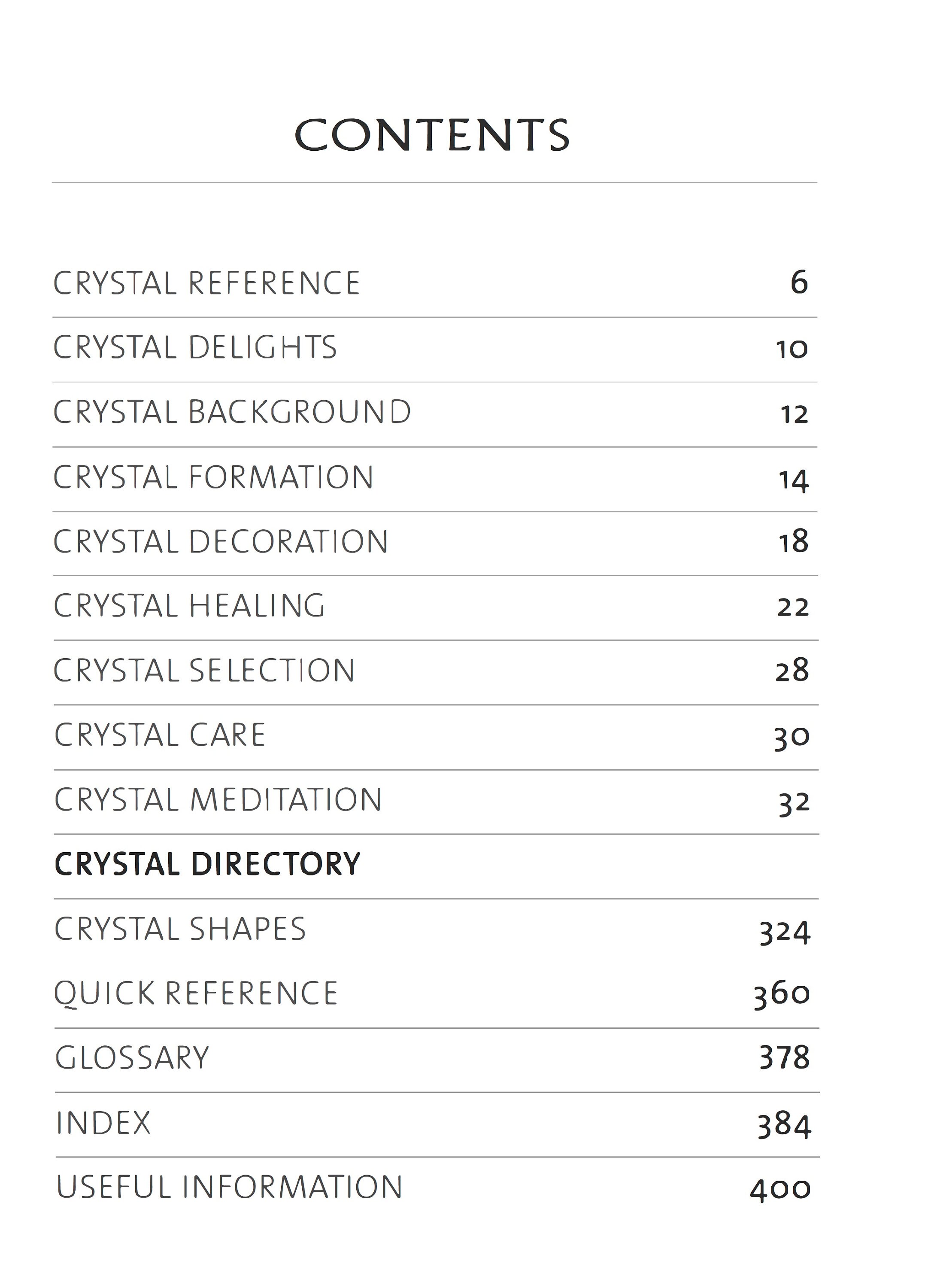 Printable Crystal Guide Chart + the Crystal Bible Book PDF - Etsy