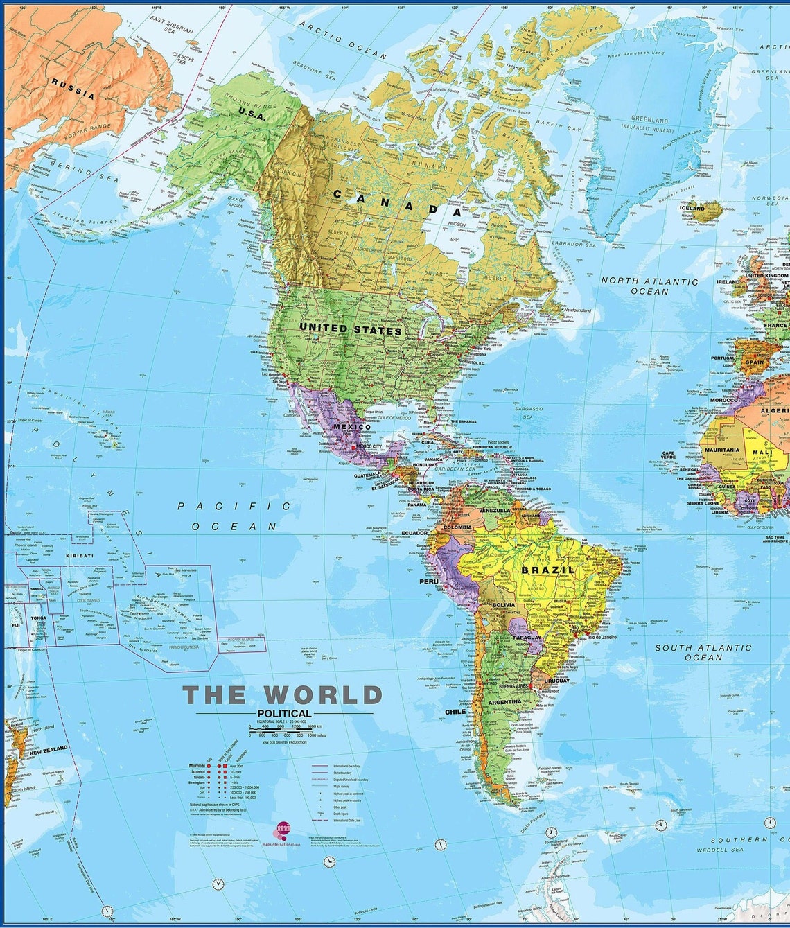 10 Different World Map Digital Printable Posters DK World Atlas Pdf - Etsy