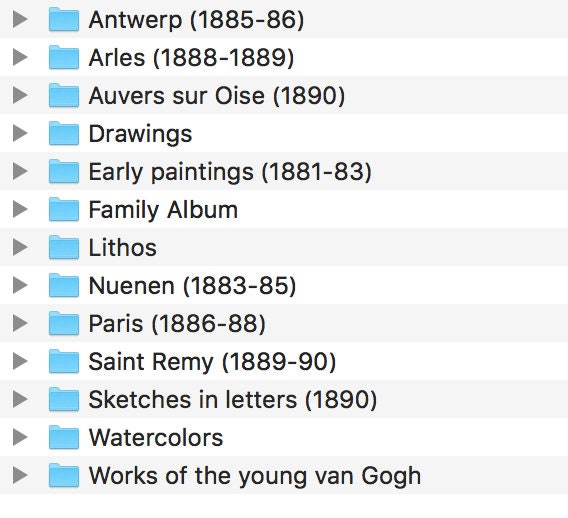 VINCENT VAN GOGH Digital Download 500 Paintings Collection - Etsy