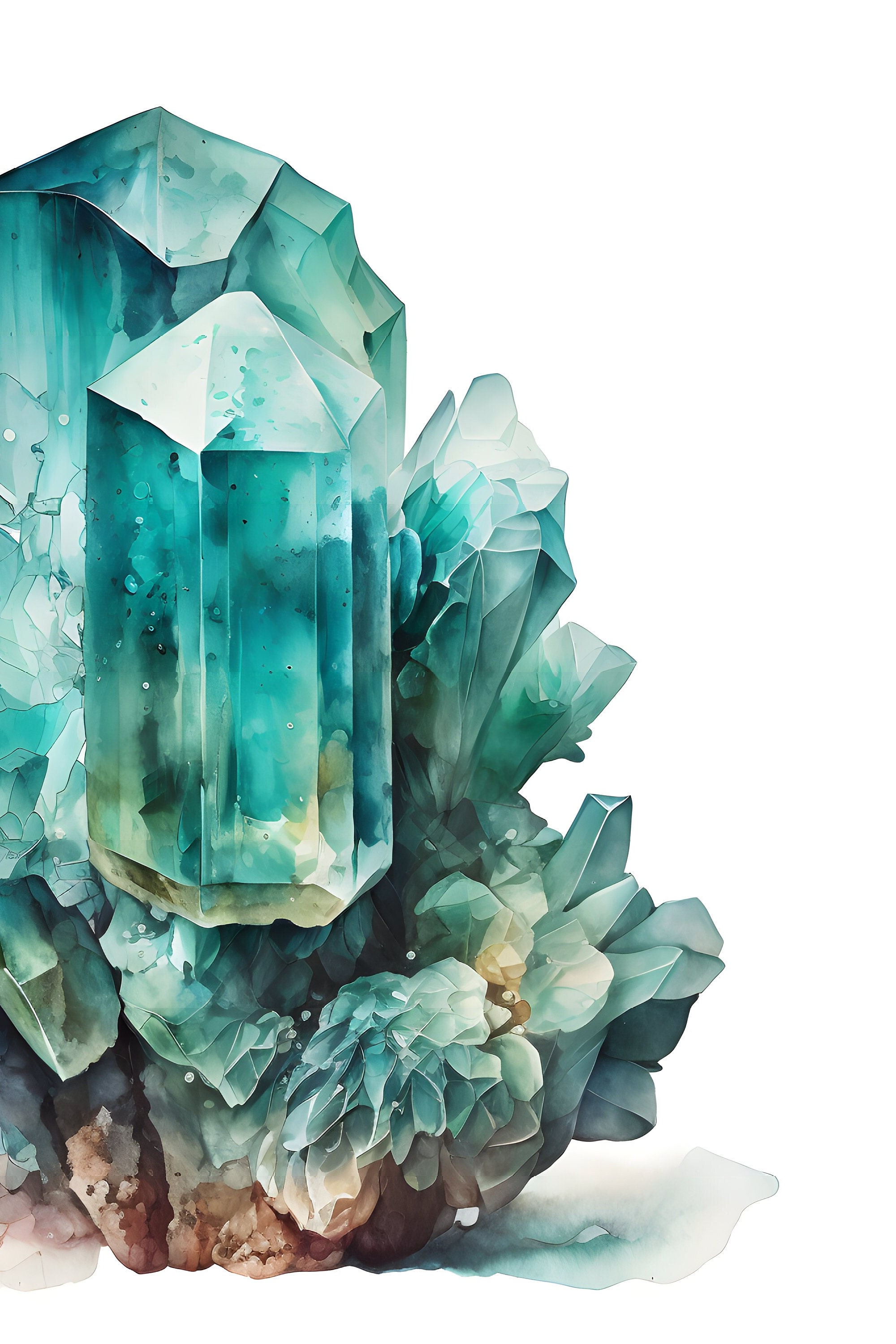 Printable Crystals Designs Ultra HD Bundle Graphics - Etsy