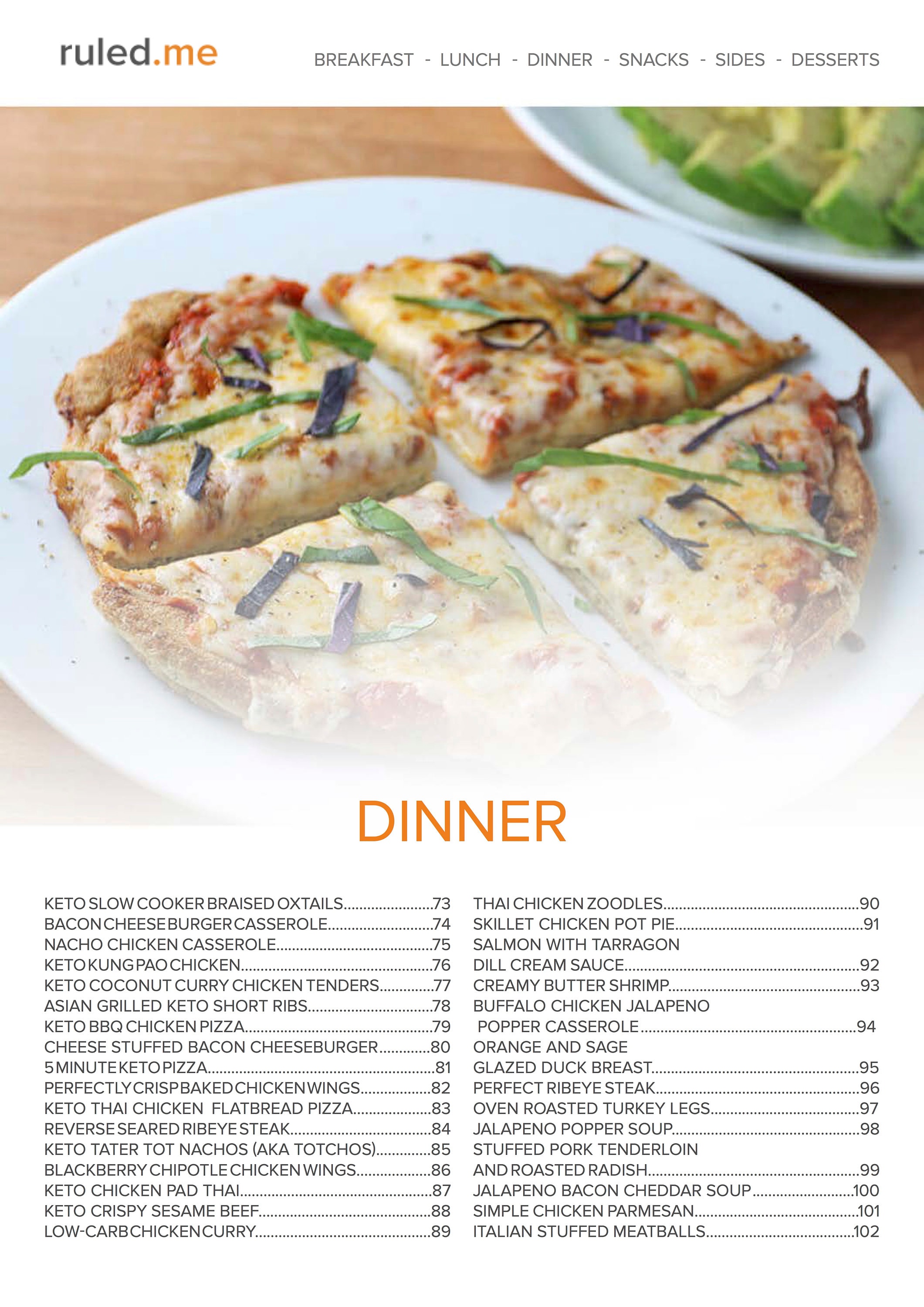 KETO RECIPES - Cookbooks Bundle - Etsy