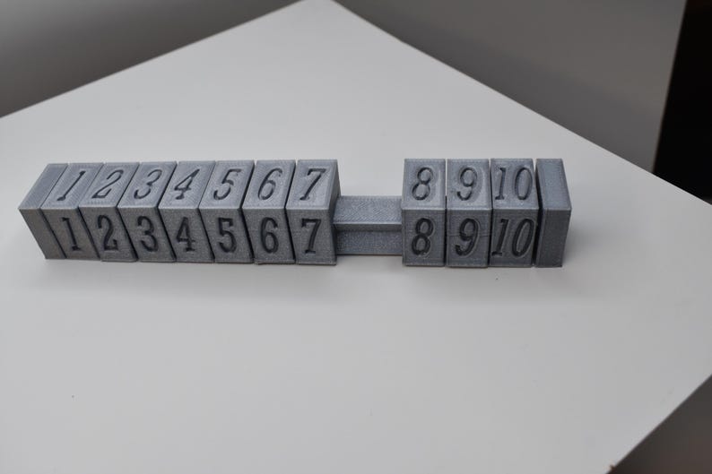 3D Printed Sliding Score Keeper Foosball PLA Gift - Etsy