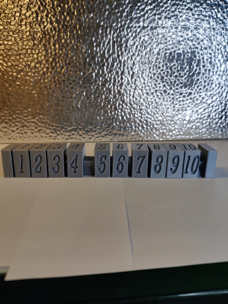 3D Printed Sliding Score Keeper Foosball PLA Gift - Etsy