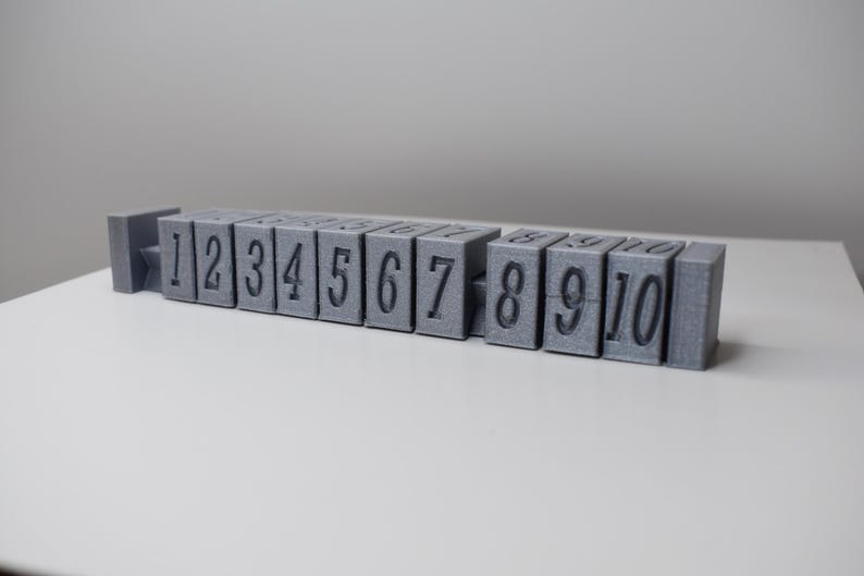 3D Printed Sliding Score Keeper Foosball PLA Gift - Etsy