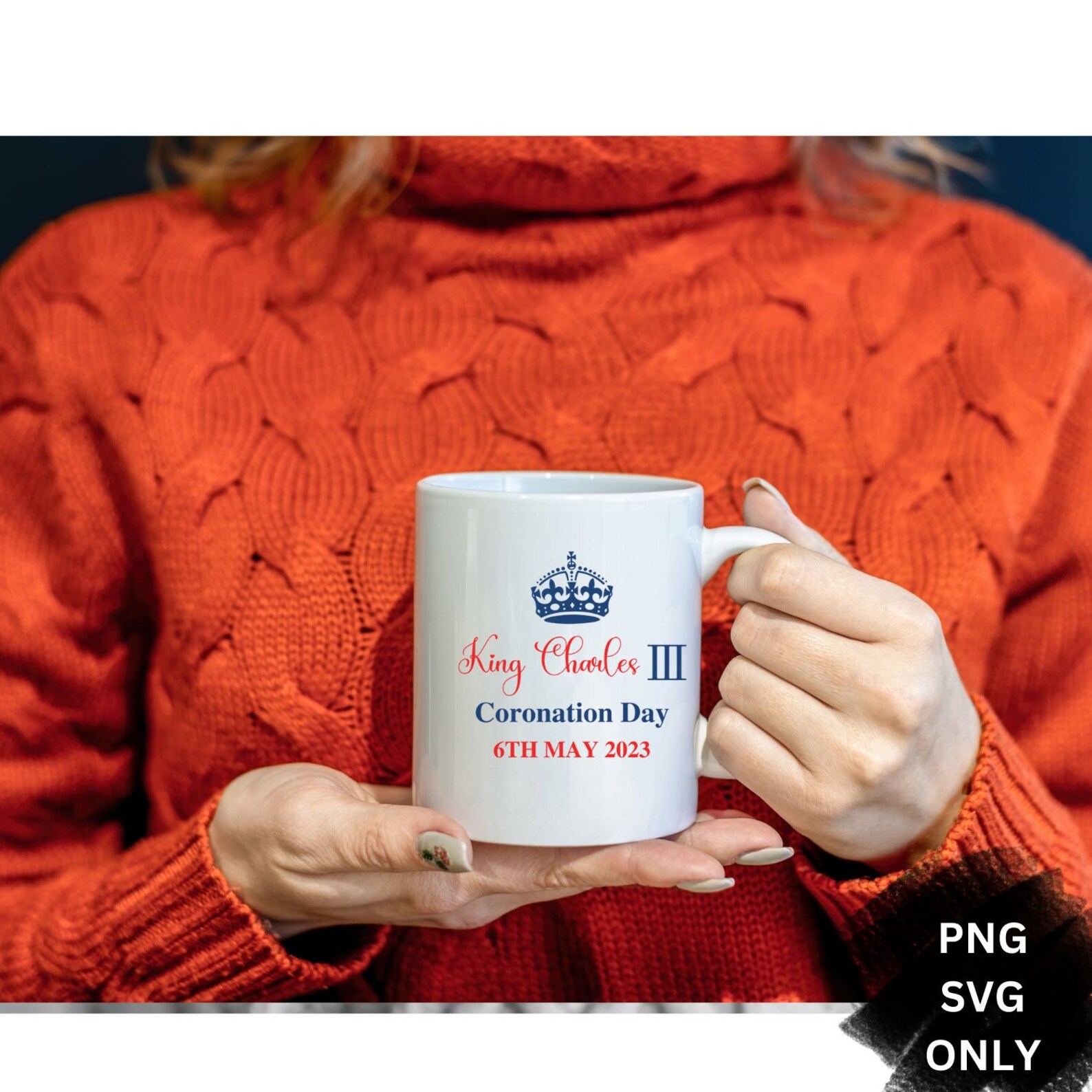 King Charles III SVG File Kings Coronation Royal Crown - Etsy