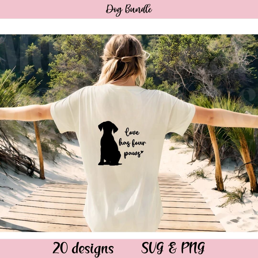 Dog Svg Bundle Hand Drawn Dog Mom Svg Paw Svg Dog Lover - Etsy