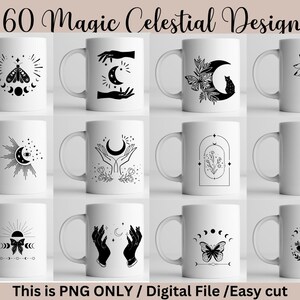 Magic and Celestial Png Bundle, Celestial Bundle PNG ,celestial Girls ...