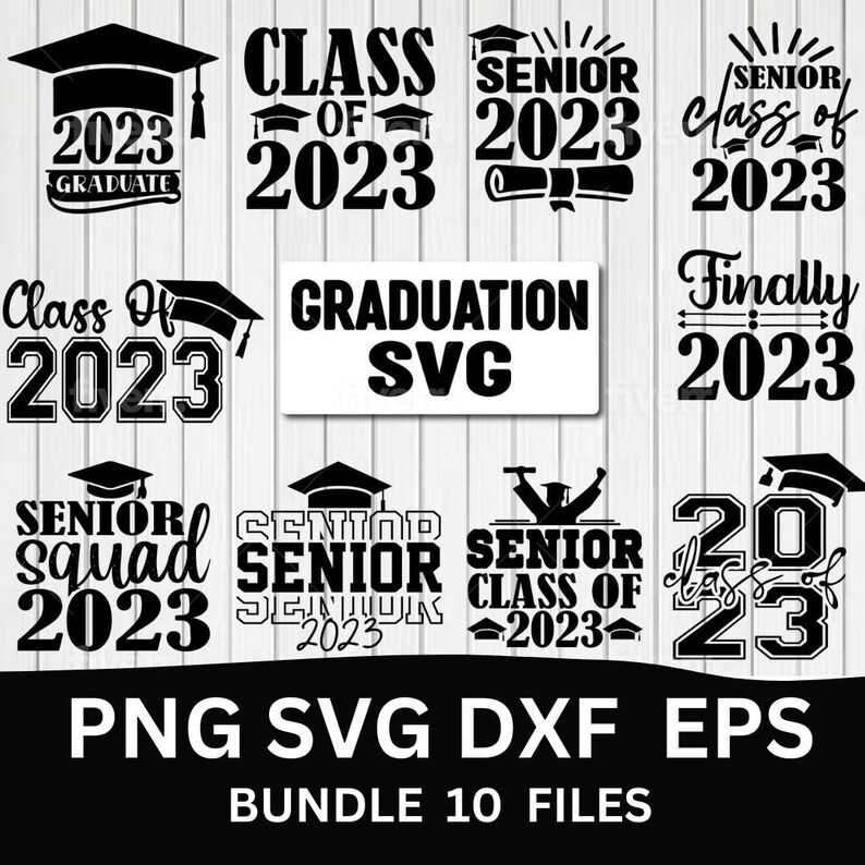 Graduation 2023 Svg Graduation 2023 SVG Bundle Graduation Shirt Svg ...