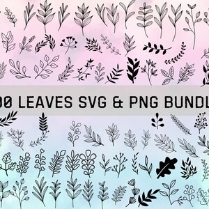 Leaves SVG Bundle, Leaves Svg,paper Leaves Leaf Templates Leaves Svg ...