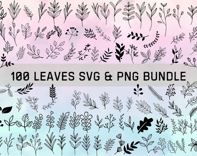 Leaves SVG Bundle, Leaves Svg,paper Leaves Leaf Templates Leaves Svg ...