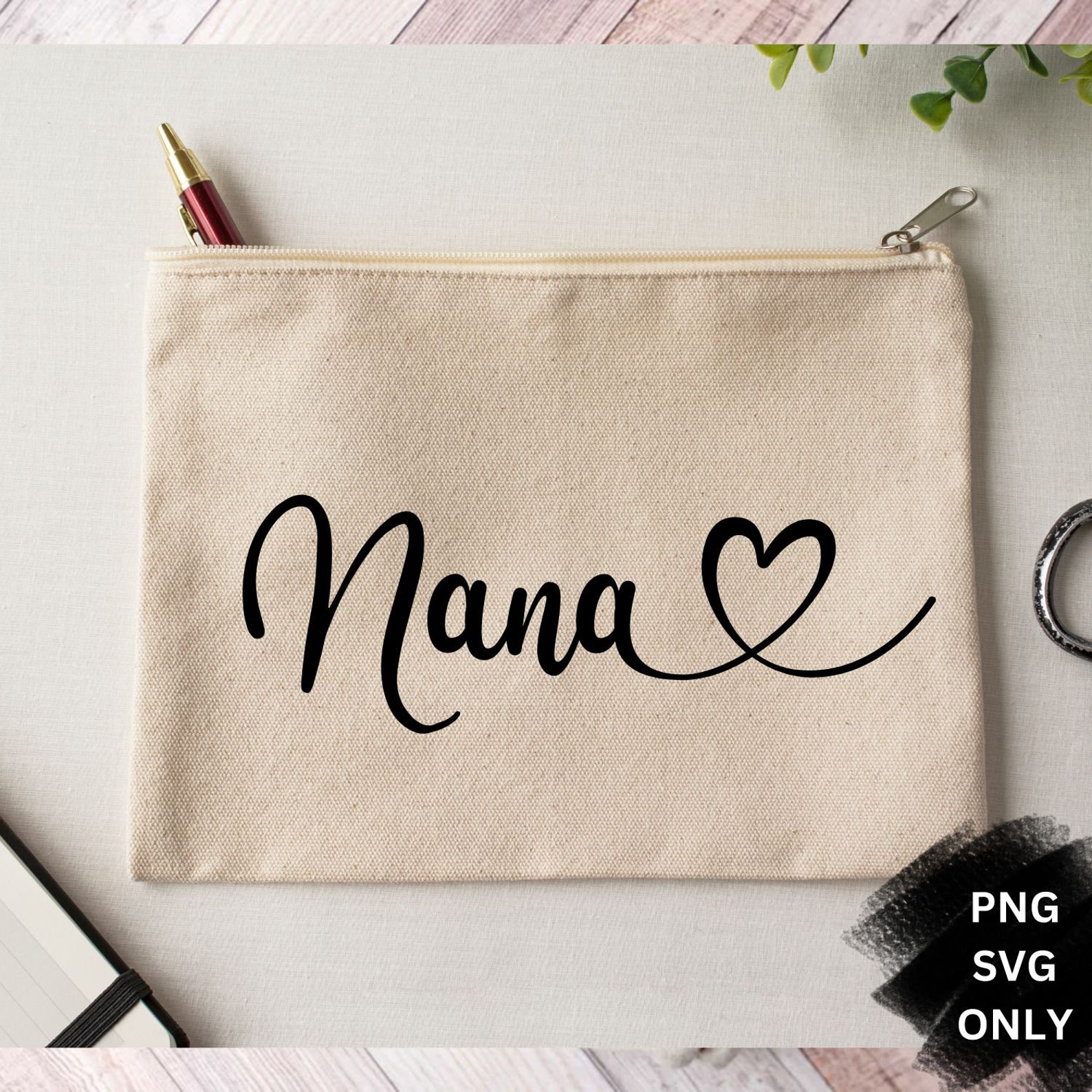 Nana Svg, Nana Png With Heart, Mothers Day Svg for Nana ,nana SVG Cut ...