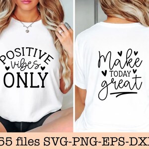 Positive Quote Svg, Self Love Svg, Affirmation Svg, Cute Inspirational ...