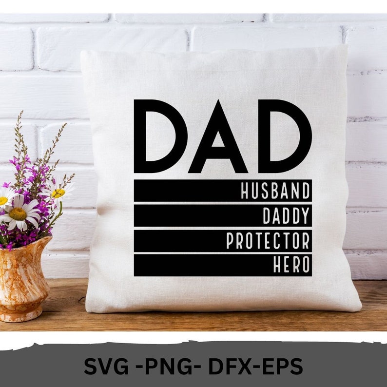 Dad SVG, Father Svg, Father's Day SVG, Dad Split Name Frame Svg, Dad ...